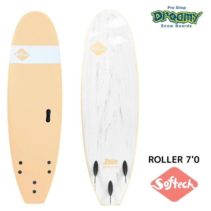SOFTECH ソフテック ROLLER 7'0 Almond 66Lスポンジボード サーフボード ショートボード ソフトボード サーフィン | 値段別,50,001円～ | ドリーミー公式 ...