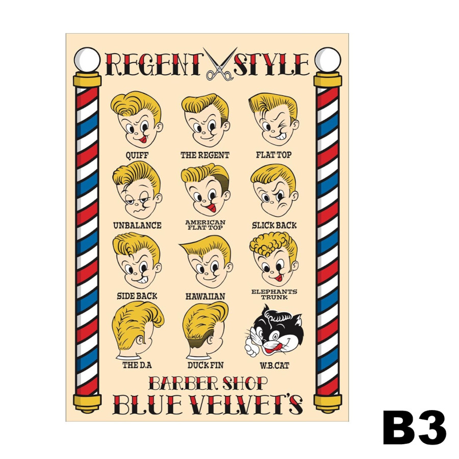 B.B.BOY STYLE（アイボリー） B3／BLUE VELVET'S （ポスター） | カテゴリ,アパレル・グッズ,ステッカー・ポスター ...