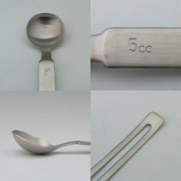 KIケイリョウスプーン5cc 71069 | 工房アイザワ | 食と料理の道具店 Dr.Goods