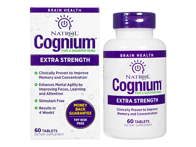 【学習能力向上】 コグニウムエクストラストレングス ★USA★ (Natrol) Cognium Extra Strength 120錠 ...