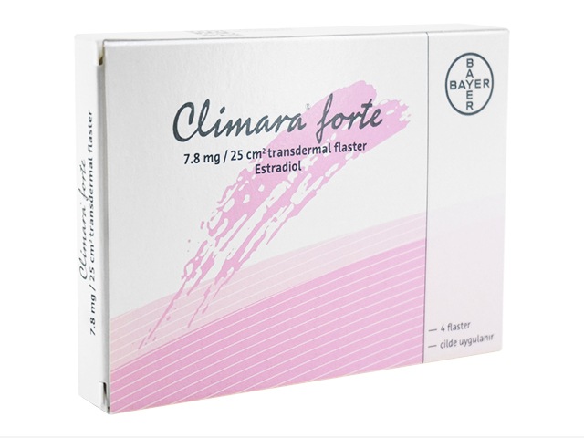 【卵胞ホルモン】 クリマラ フォルテ100 （ CLIMARA forte 100） 7,6㎎ 24枚（4×6箱）