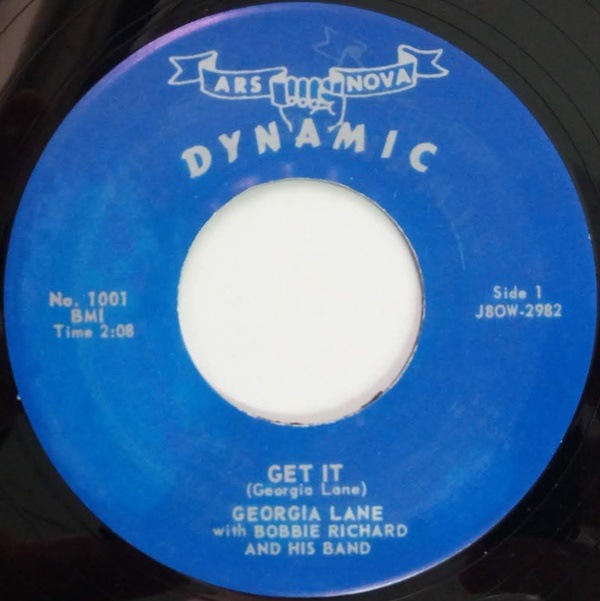 Georgia Lane / Get It/ You And Me | 50's-60's ／Oldies／R&R | レコードCD専門店 ...