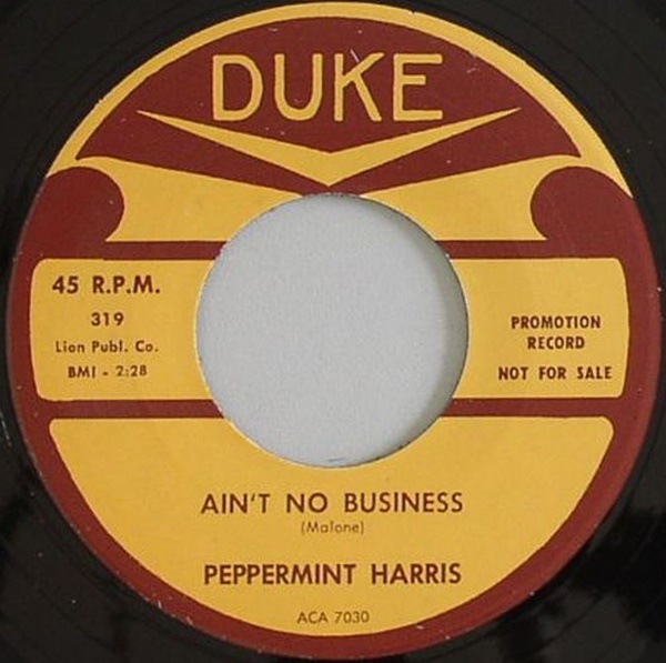 Peppermint Harris / Angel Child / Ain’t No Business | 50's-60's ／Oldies ...
