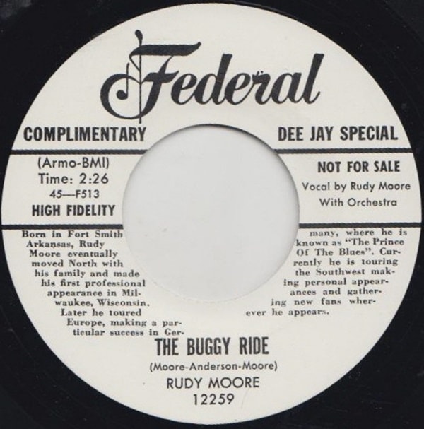 Rudy Moore / Buggy Ride /? Ring A-Ling Dong | 50's-60's ／Oldies／R&R ...