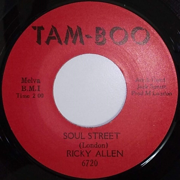 Ricky Allen / Cut You Loose / Soul Street | 50's-60's ／Oldies／R&R ...