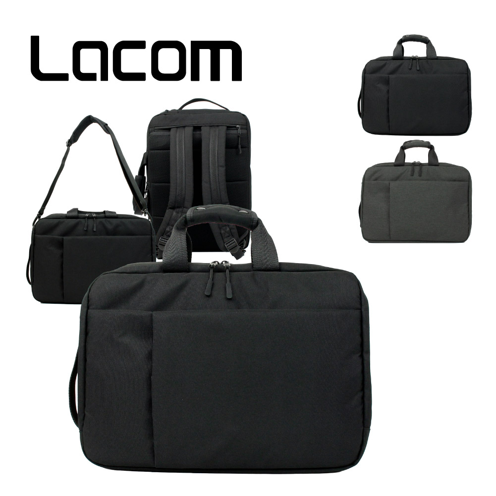 Lacom ラーコム 3WAYビジネスバッグ メンズ 薄型 軽量 大容量 通勤対応 A4収納 961-LC-5T103