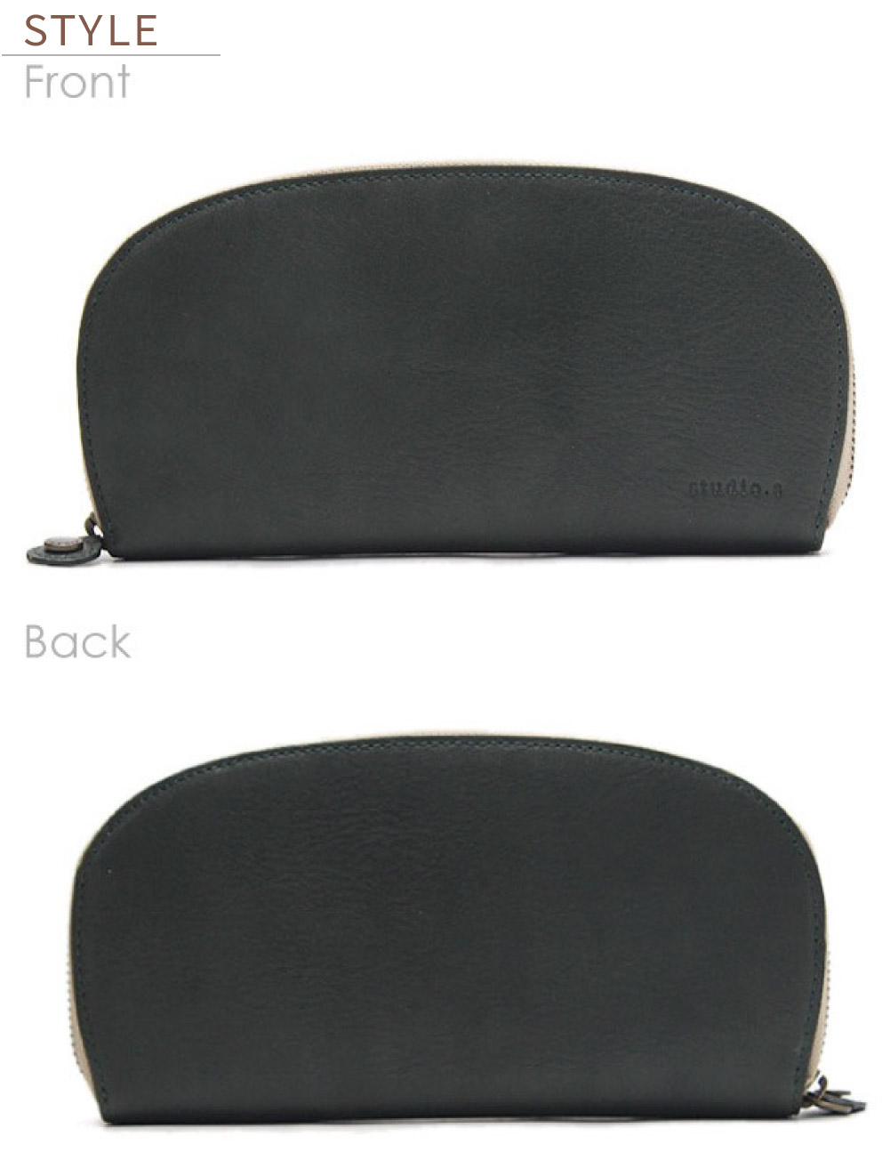 studio.s レディース 長財布 ラウンドファスナー 本革 牛革 レザー スタディオエス koro コロ 953-SS-6D104