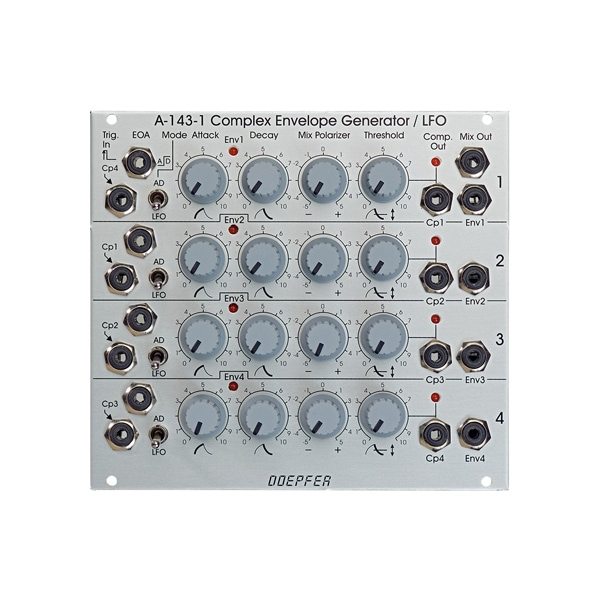 Doepfer A-143-1 Complex Envelope Generator/LFO | モジュラーシンセ,Doepfer ...
