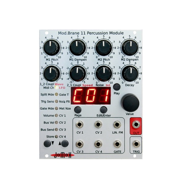 Jomox Mod.Brane11 Percussion Module | モジュラーシンセ,JOMOX | | えちごやミュージック