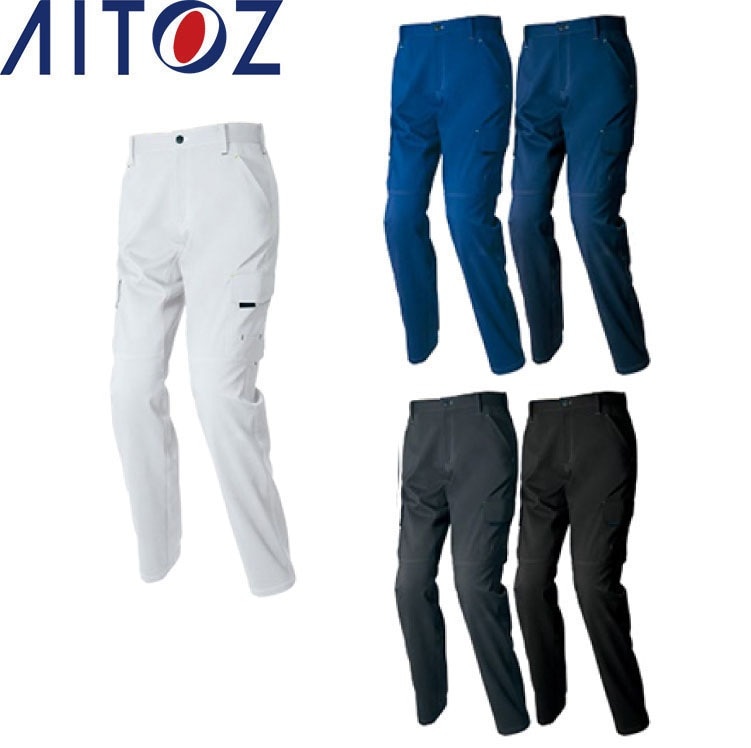 AITOZ アイトス2521 カーゴパンツ（ノータック）ワークウェア 作業着 作業服 | アイトス-AITOZ | Sunny Shopping