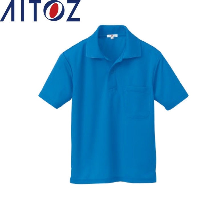 AITOZ 10579 吸汗速乾半袖ポロ SS S M L LL 3L 4L 5L 6L 【作業服 作業着 アイトス】 | アイトス-AITOZ | Sunny Shopping