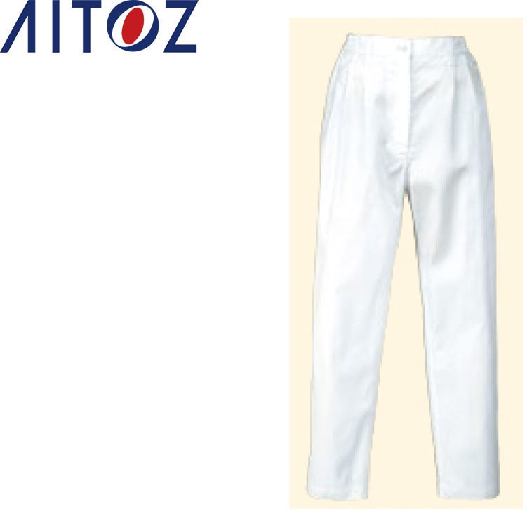 AITOZ HH440 女子白パンツ S M L LL 3L 4L 5L 6L 【作業服 作業着 アイトス】 | アイトス-AITOZ | Sunny Shopping