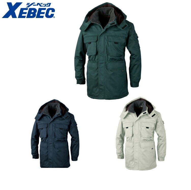 XEBEC ジーベック771 CROSS ZONE コート M L LL 3L 4L 5L 秋冬アイテムワークウェア 作業着 作業服 セール中！！ ポリ綿 防寒 | ジーベック-XEBEC ...