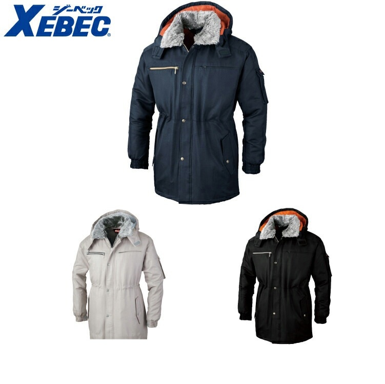 XEBEC 881 XEBECコート 小さめサイズ 普通サイズ 大きめサイズ M L LL 3L 4L 5L 【オールシーズン対応 作業服 作業着 ジーベック ポリ 防寒 】 | ジーベック ...