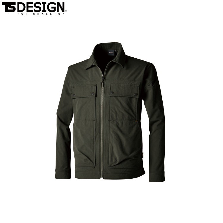 TS DESIGN 55316 TS4Dコーデュラニッカーズジャケット SS S M L LL 3L 4L 5L 6L 【作業服 作業着 強ｽﾄﾚｯﾁ ナイロン ポリウレタン混 ティーエス ...