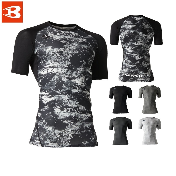 BURTLE バートル4071 半袖エアーフィット S M L XL XXL ワークウェア 作業着 作業服 セール中！！ ストレッチ素材 ポリ ポリウレタン混 吸汗速乾 ユニセックス ...