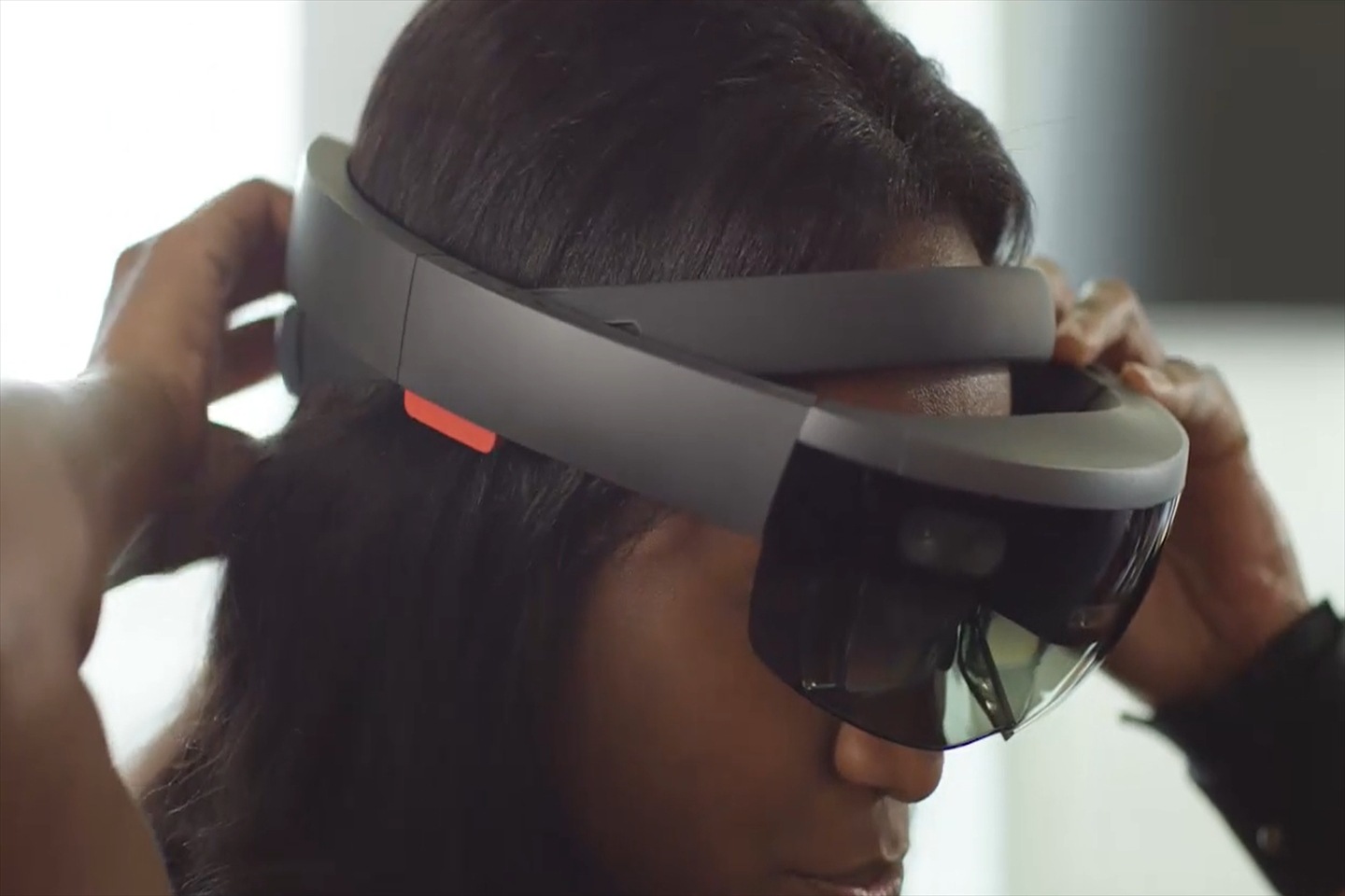 即配 良品 MR AR ヘッドセット Microsoft HoloLends M7N-00012 マイクロソフト ホロレンズ ハンズフリー ...