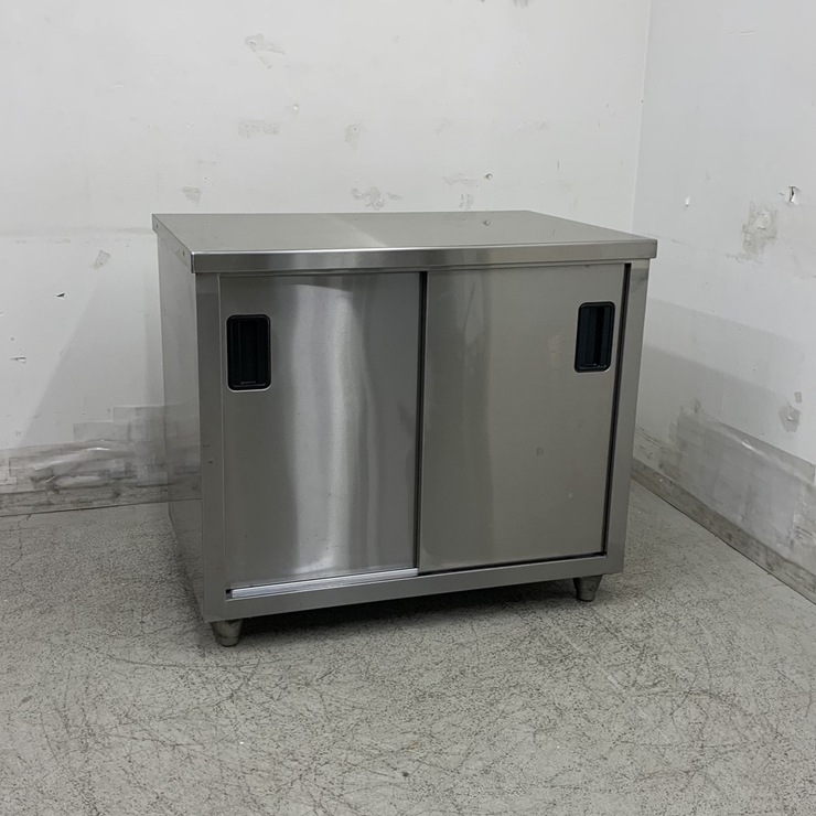 【中古】 A08572 調理台 ステンレス 作業テーブル W900 x D600 x H800 mm 【業務用】【厨房用】【家財おまかせ便】 | 板金（シンク・作業台・他）,調理台 | 新品 ...