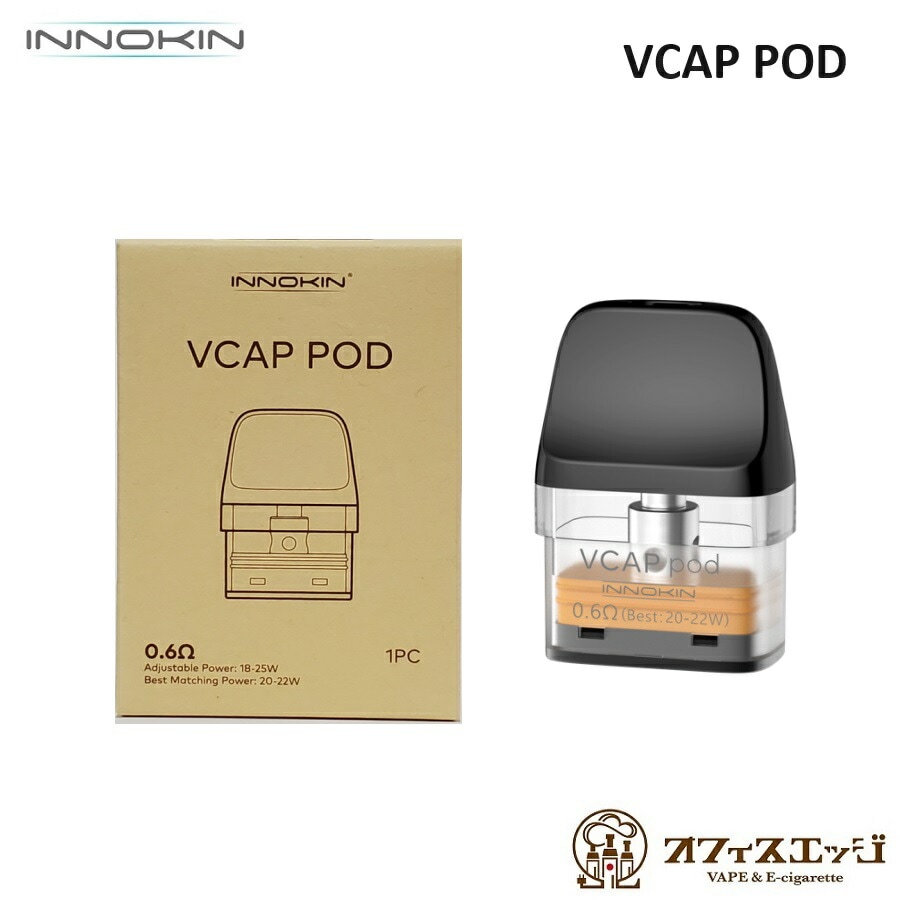 Innokin VCAP Pod 2ml Trine pod kit 用 イノキン トライン ポッド ポット 交換用 PODカートリッジ ...