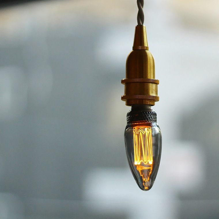 15cm】E17真鍮ペンダントライト | 照明器具,ソケット,ペンダントライト | エジソンバルブLED公式ショップ