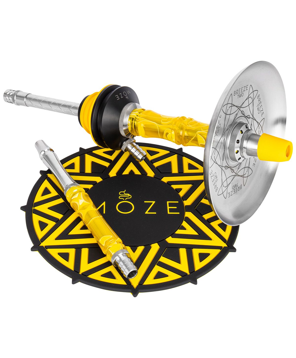 Moze Hookah Coaster - Yellow | アクセサリー/備品 | 【EGG SHISHA】シーシャ通販専門店