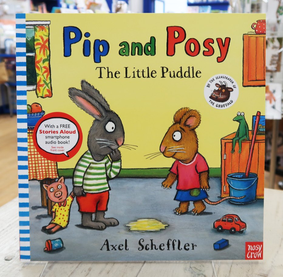 英語リーディングシリーズ Pip and Posy The Little Puddle | 英語学習向け絵本・教材,音源つき英語教材（QR ...