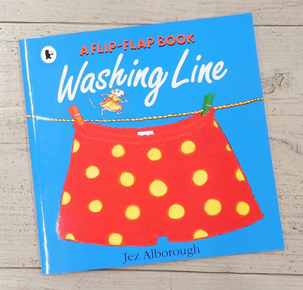 Washing Line | 【年齢別に選べる】 おススメ英語えほん,1、2歳から | | 洋書絵本 絵本の家オンラインショップ