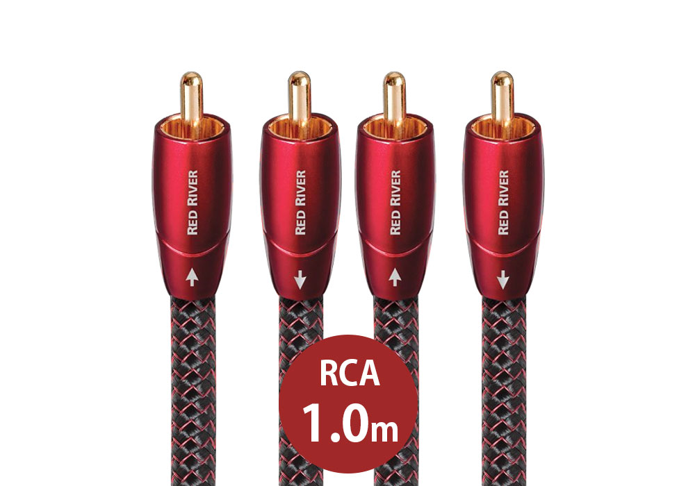 audioquest - RED RIVER/1.0m（REDRIVER/1M/RCA）（RCA・ペア）《e》【1/4～出荷・在庫有り即納 ...
