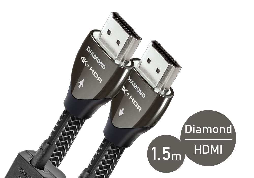 audioquest - HDMI2 DIAMOND/1.5m（HDMI2/DIA/1.5M）（4K・HDR対応・HDMIケーブル）《e ...