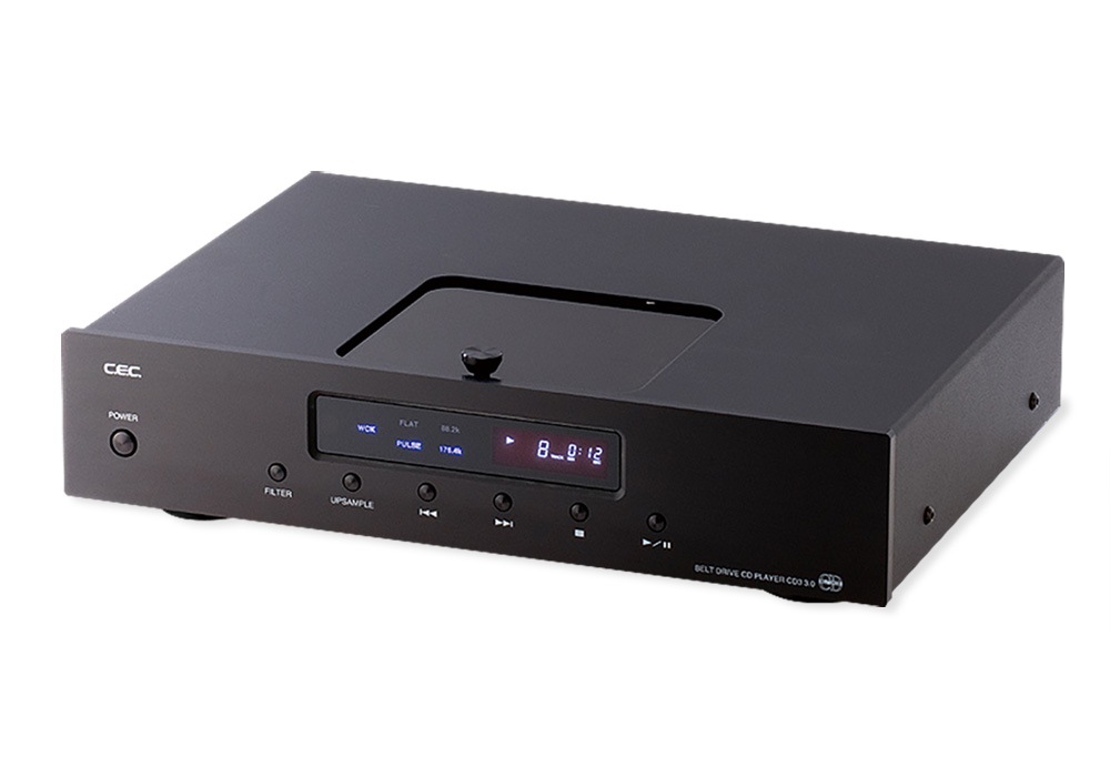 CEC - CD3 3.0/ブラック（ベルトドライブCDプレーヤー）《e》【在庫有り即納】｜e.オーディオ逸品館