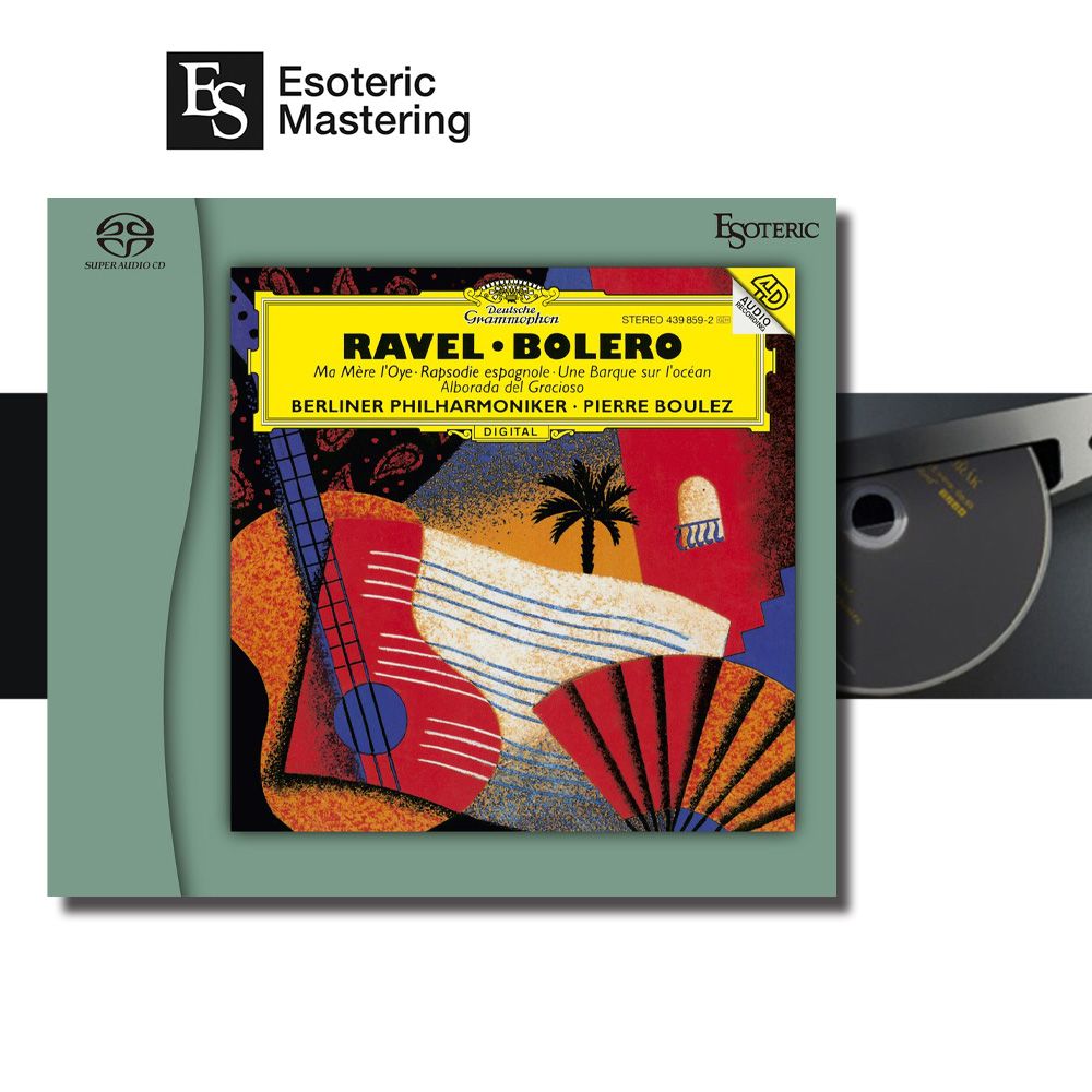 ESOTERIC - ESSG-90297（SACDソフト ラヴェル ボレロ、バレエ《マ・メール・ロワ》、スペイン狂詩曲、海原の小舟、道化師の朝の歌）《e》【完売】｜e.オーディオ逸品館