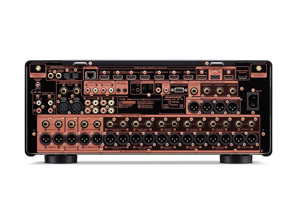 marantz - AV10/ブラック（AV10/FB）（15.4ch・AVプリアンプ）《e》【在庫有り即納】｜e.オーディオ逸品館