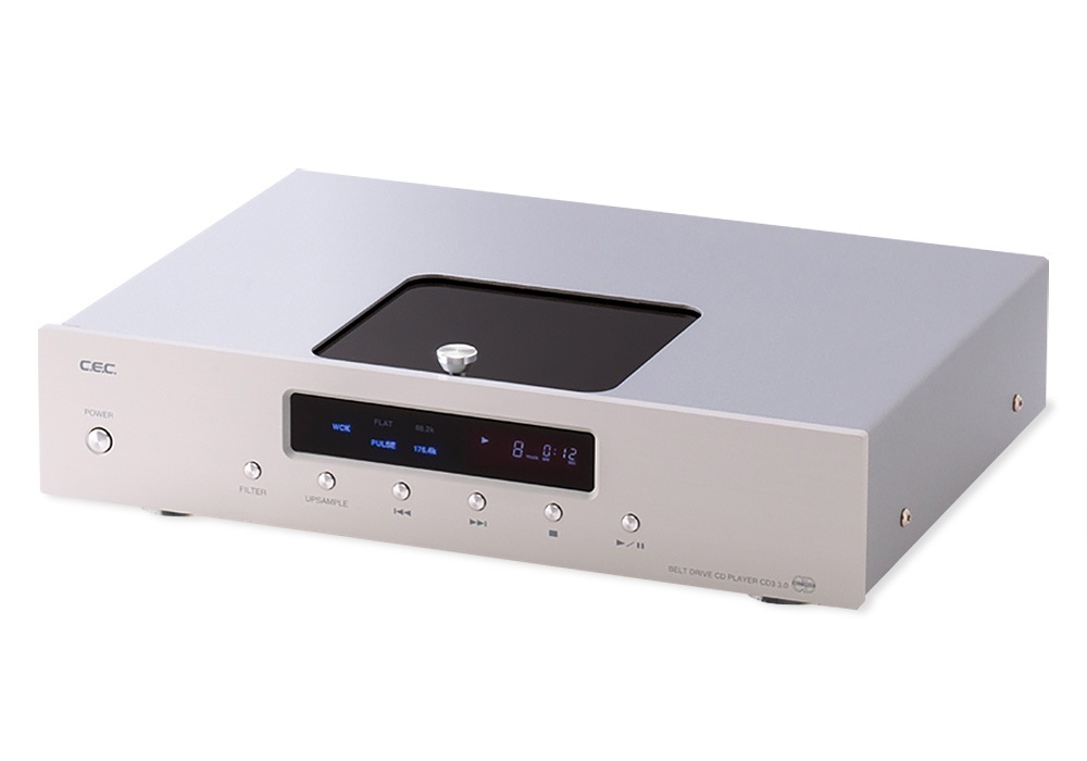 CEC - CD3 3.0/シルバー（ベルトドライブCDプレーヤー）《e》【1/4～出荷・在庫有り即納】｜e.オーディオ逸品館