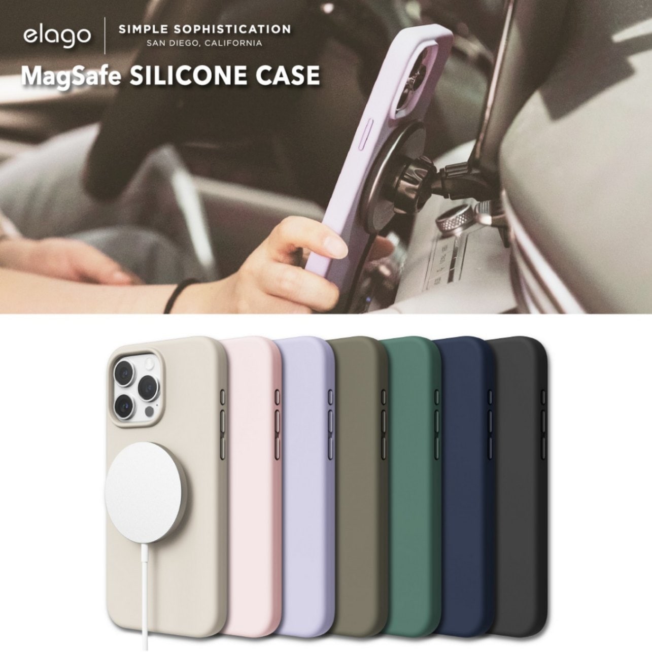 elago MagSafe SOFT SILICONE CASE for iPhone15 Pro Max | すべての商品 | elago ...
