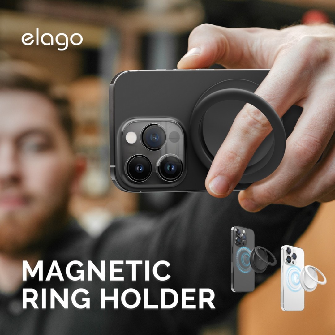 elago MAGNETIC RING HOLDER for MagSafe Charger | すべての商品 | elago 日本公式 ...