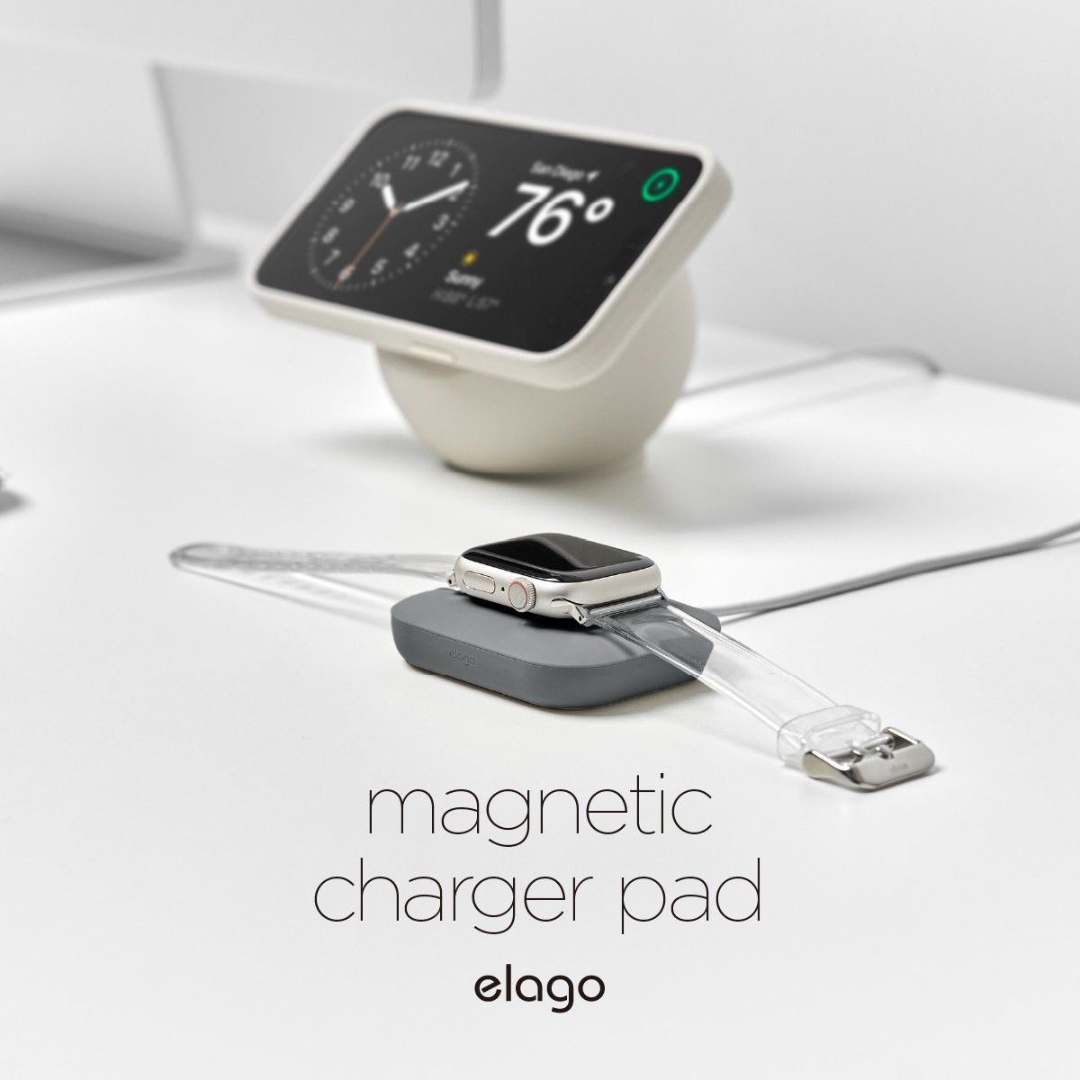 elago MAGNETIC CHARGER PAD for Apple Watch | すべての商品 | elago 日本公式 オフィシャルストア