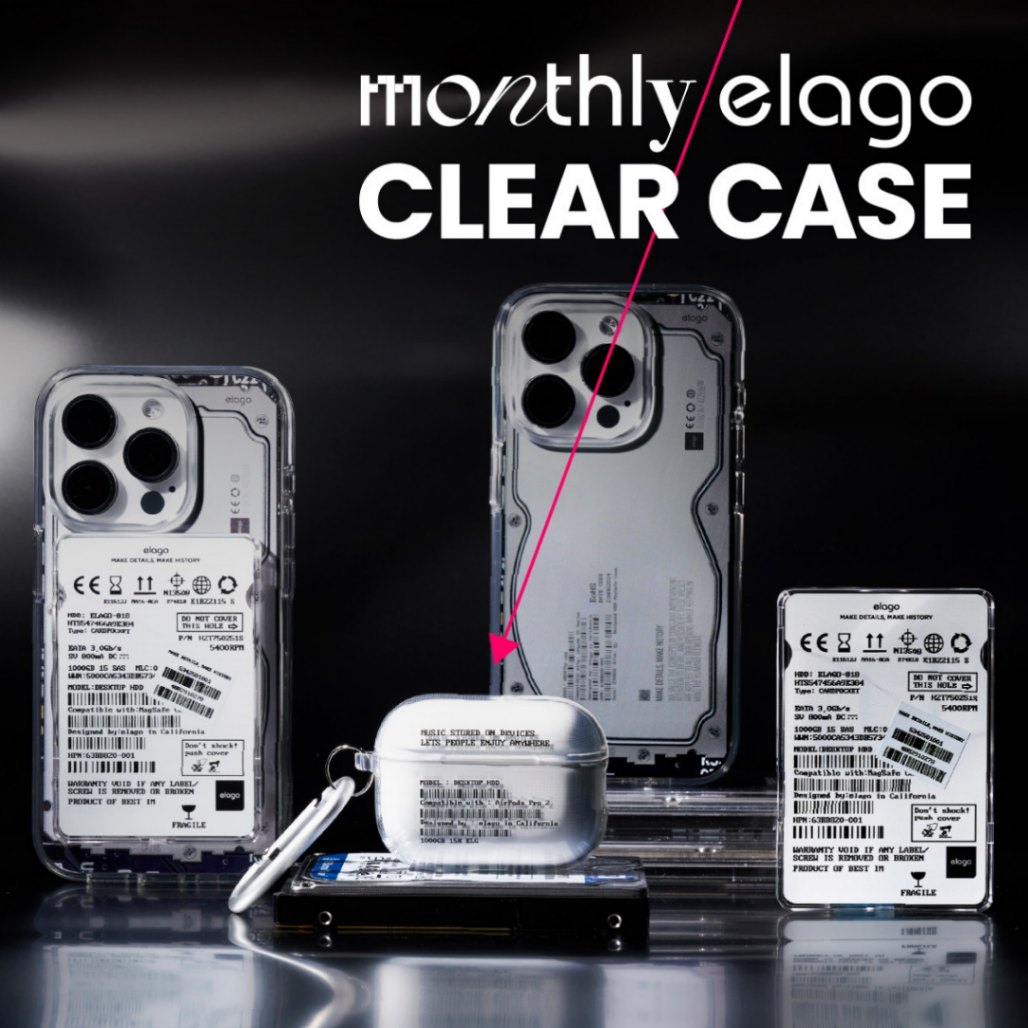 elago monthly elago CLEAR CASE H for AirPods Pro 2nd | すべての商品 | elago ...