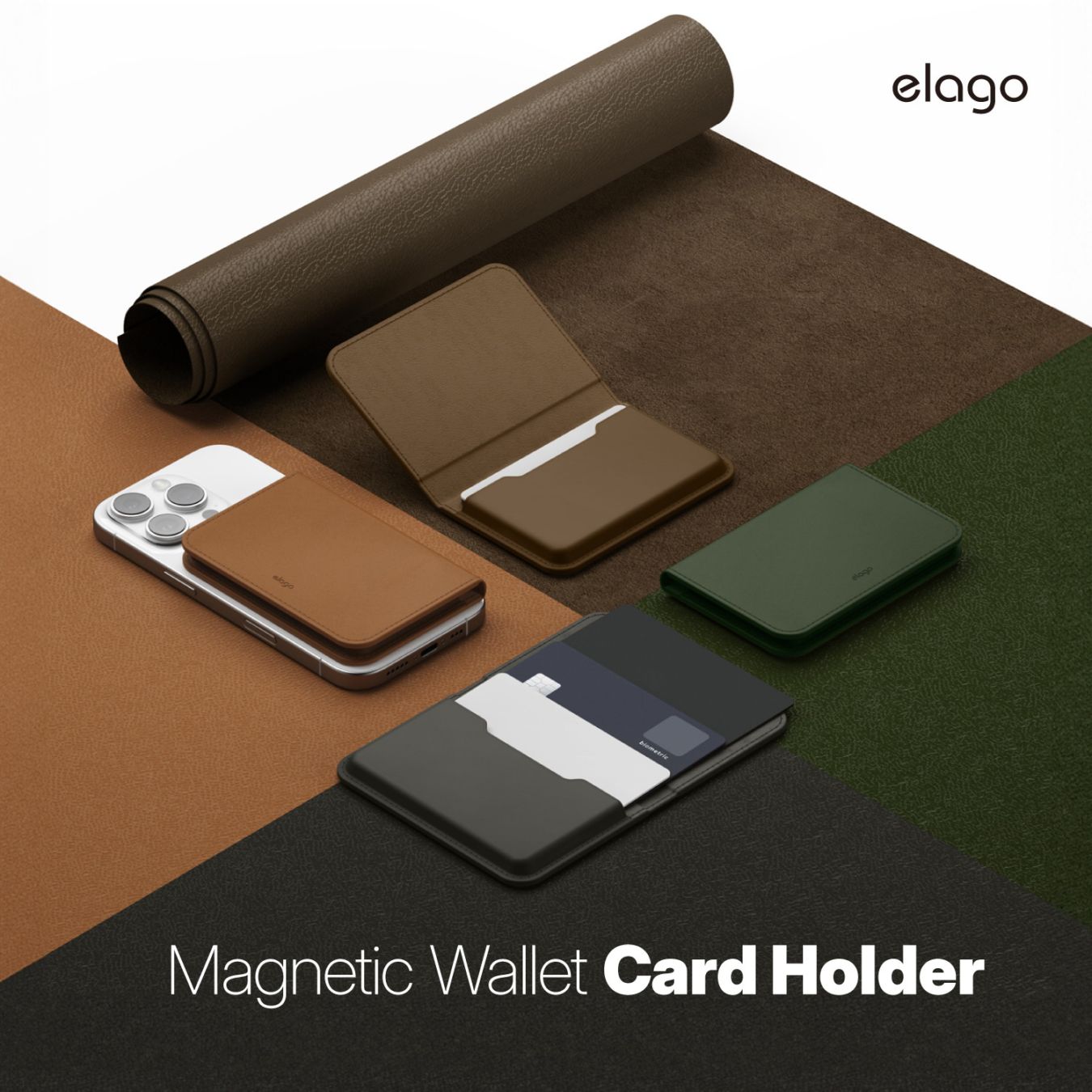 elago Magnetic Wallet Card Holder for iPhone with MagSafe | すべての商品 ...
