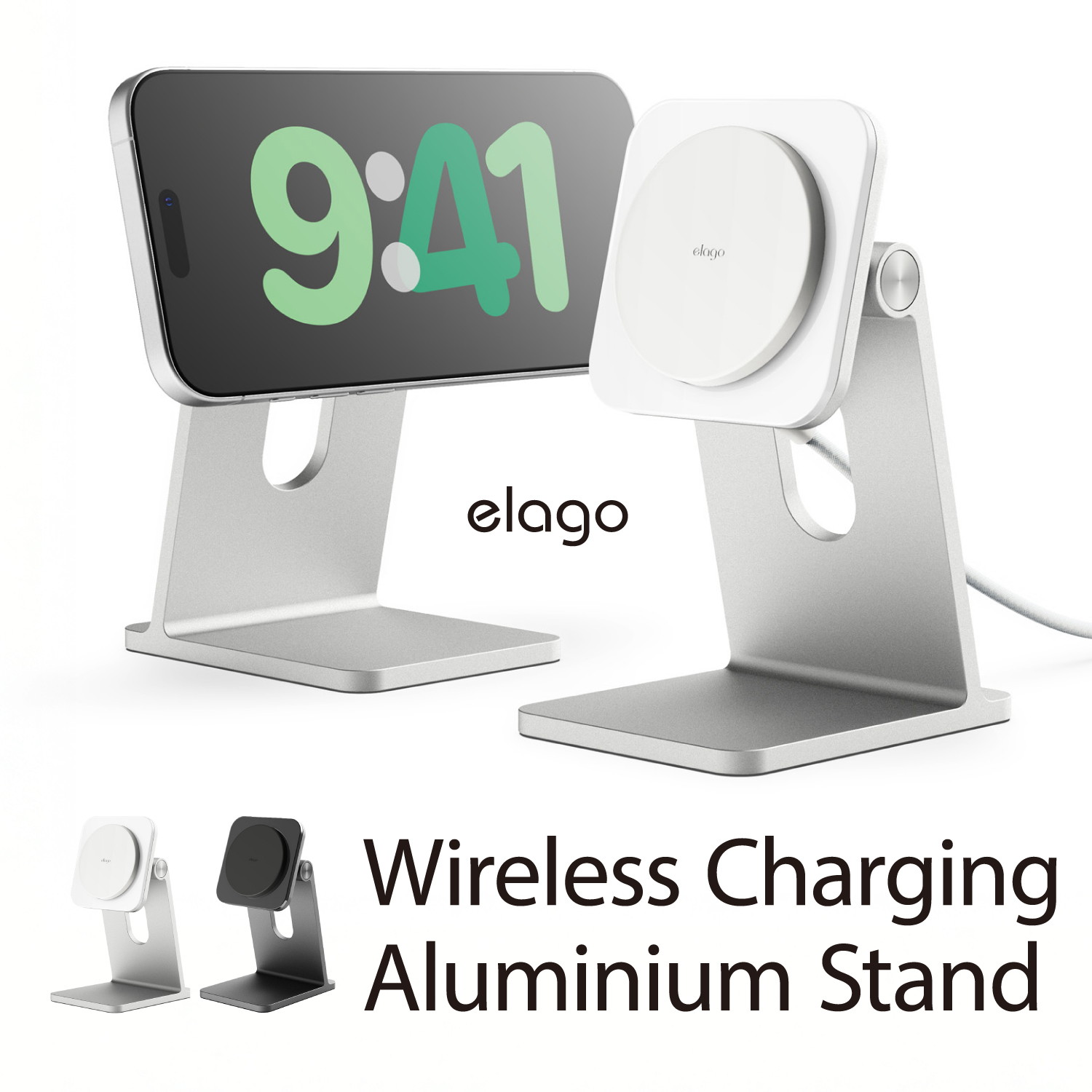 elago Wireless Charging Aluminium Stand for SMART PHONE | すべての商品 ...