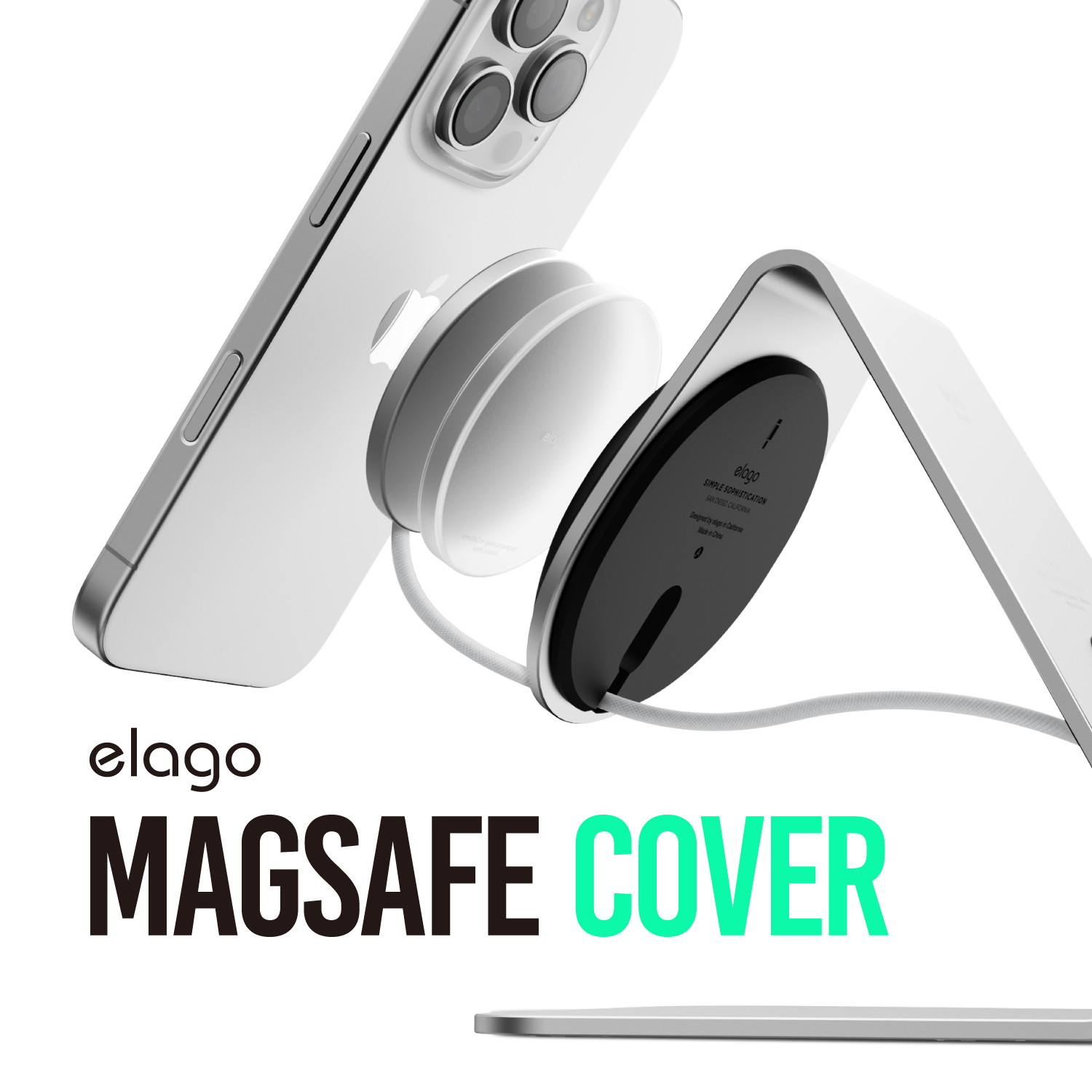 elago MagSafe Cover for MagSafe Charger | すべての商品 | elago 日本公式 オフィシャルストア