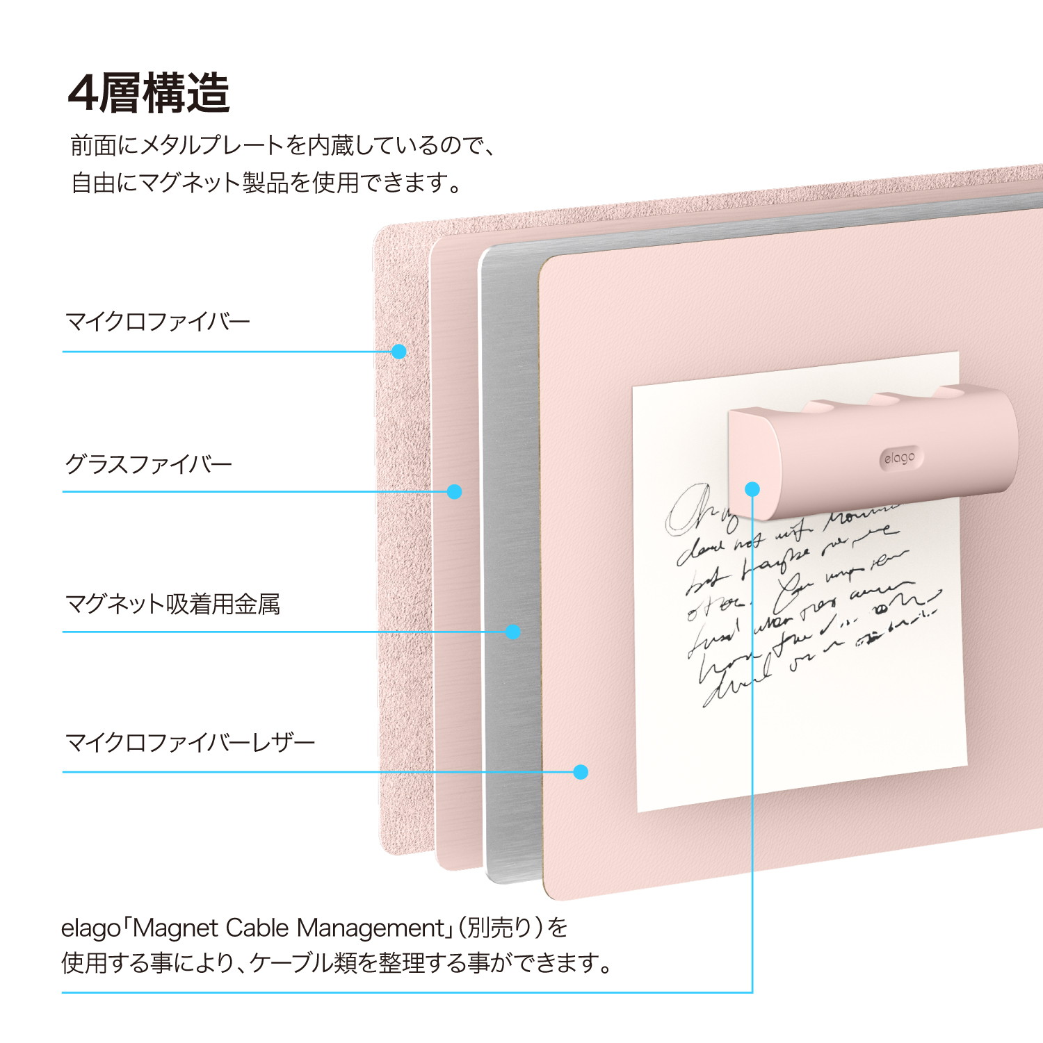 elago SMART MAGNETIC DESK MAT FOLIO BOARD for desk accessories | すべての商品 ...