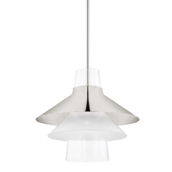 【MITZI】アメリカ・モダンシェードペンダントライト・L「JESSY」1灯・クローム（W400.0×H304.8mm） | EL JEWEL