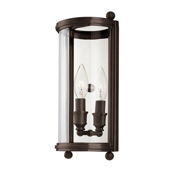 【HUDSON VALLEY】アメリカ・キャンドルスタイル ガラスシェードウォールライト「MANSFIELD」1灯（W139.7×H317 ...