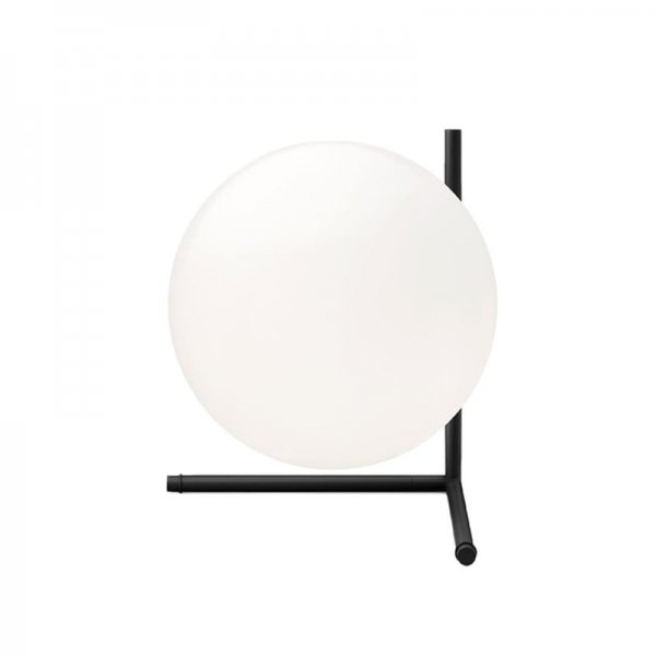 【Flos】「IC T2 table lamp, black」デザイン照明テーブルランプ ブラック(Φ300×W282×H350mm ...