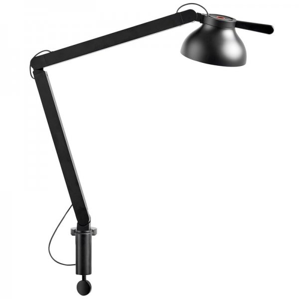 【HAY】「PC table lamp with clamp, double arm, black」テーブルランプ ブラック(W140× ...