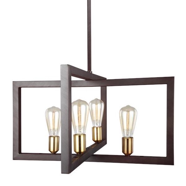 【GENERATION LIGHTING】アメリカ・FEISS Collection シャンデリアライト「Finnegan」4灯(W580× ...