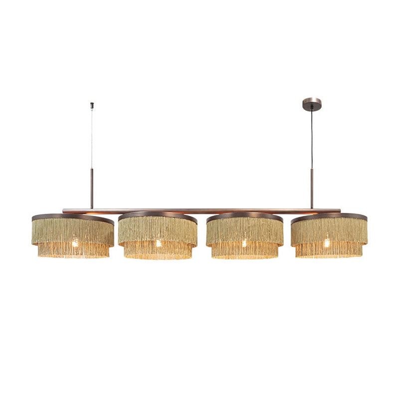 【MARETTI】オランダ・ペンダントライト4灯「Fringes」（W1650×H2000mm） | EL JEWEL