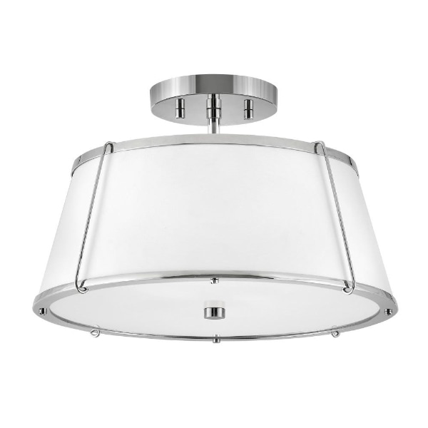 【HINKLEY】LEDシーリングライト「Clarke」2灯（W381×H235mm） | EL JEWEL
