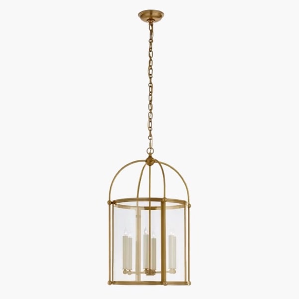 【Visual Comfort】アメリカ・デザイン照明 シャンデリア「Riverside Medium Round Lantern」6灯 ...