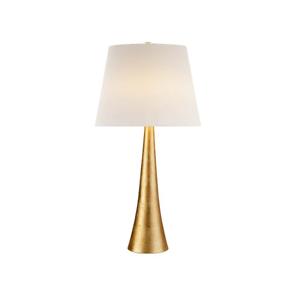 【Visual Comfort】テーブルライト 1灯 「Dover Table Lamp」 ゴールド (W457×H864mm) | EL JEWEL